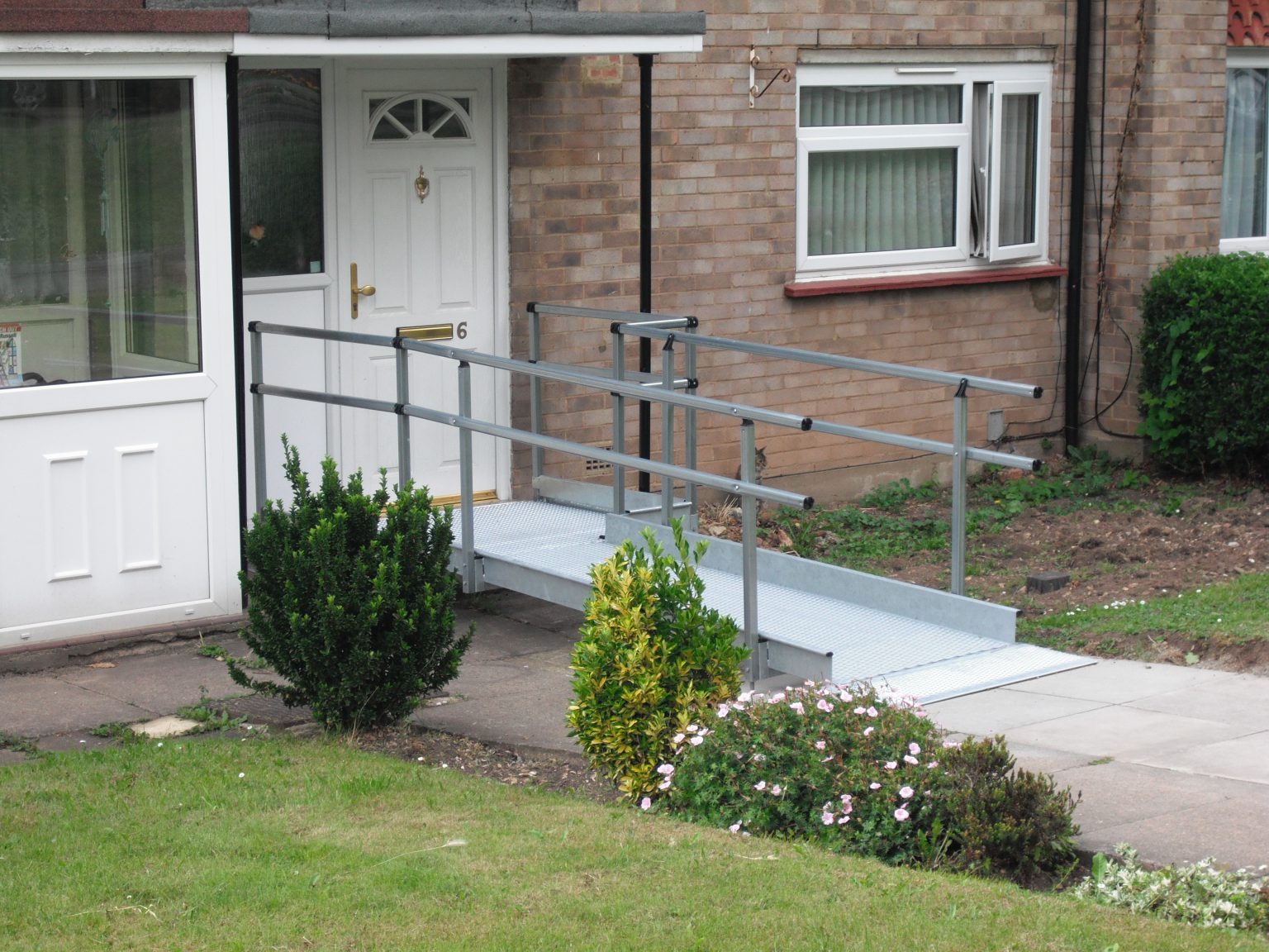 Semi Permanent Ramps for Wheelchairs Scooters - SYNC