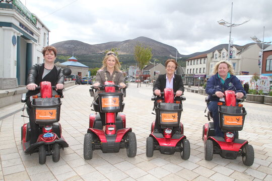 Wheelchair Hire Mobility Scooter Hire - Shopmobility Belfast